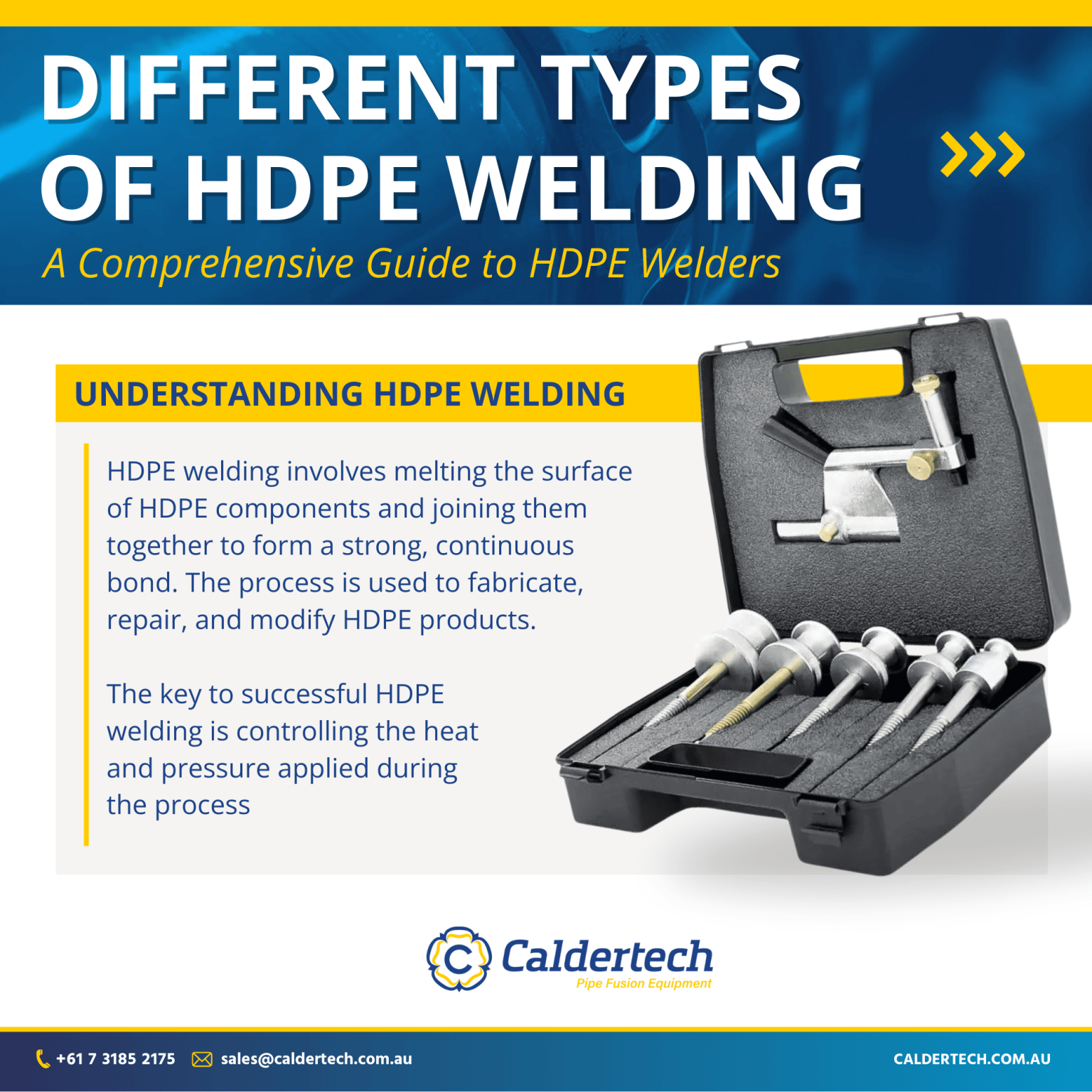 Guide To HDPE Welders (Basic and Advance) - Propipe Dynamics