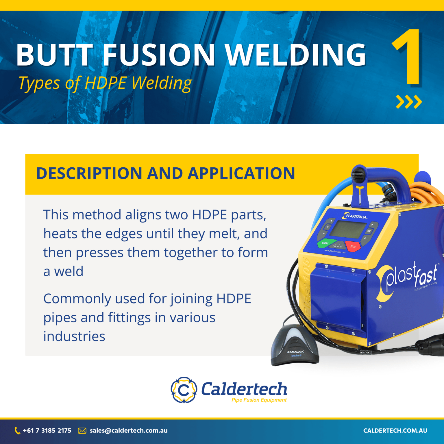 Guide To HDPE Welders (Basic and Advance) - Propipe Dynamics