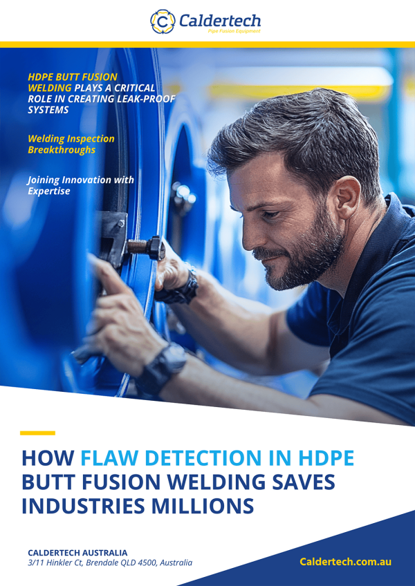 WELDING INSPECTION BREAKTHROUGHS: HOW FLAW DETECTION IN HDPE BUTT ...
